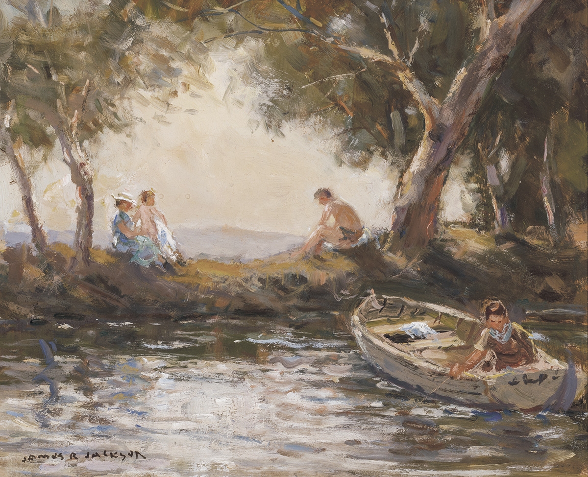 James R. Jackson | Sunday Afternoon at Dungowan | MutualArt