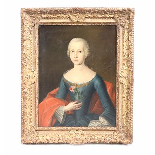 Jeremiah Theus | Portrait of a Lady | MutualArt