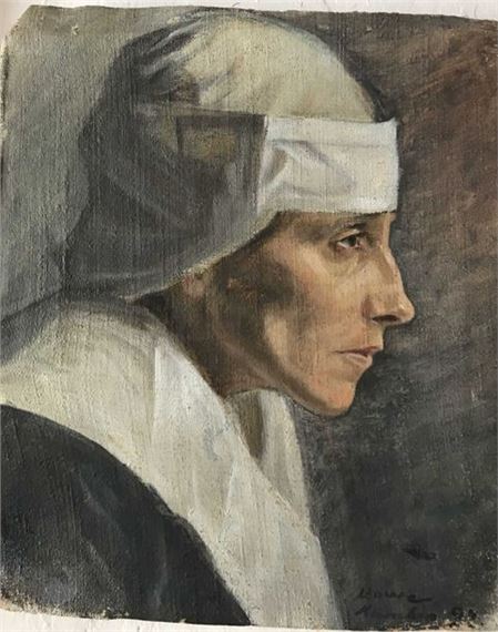Lauritz Howe | Portrait d’une sage femme (97) | MutualArt