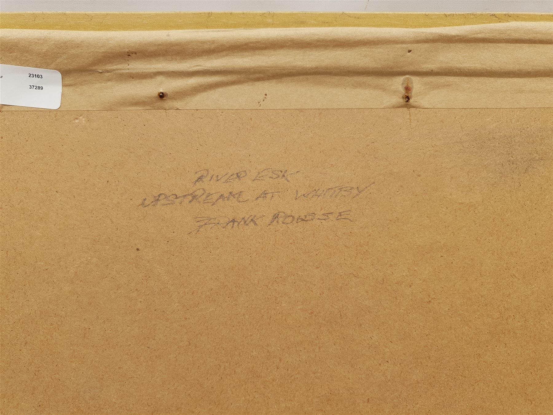 Frank Rousse | 'River Esk Upstream at Whitby' | MutualArt