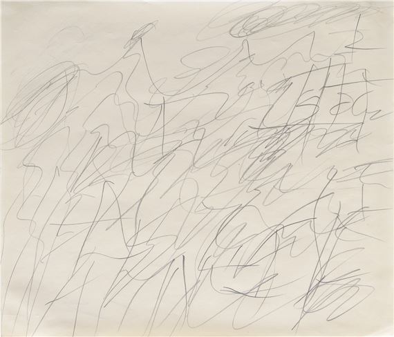 Cy Twombly | Untitled (1957) | MutualArt