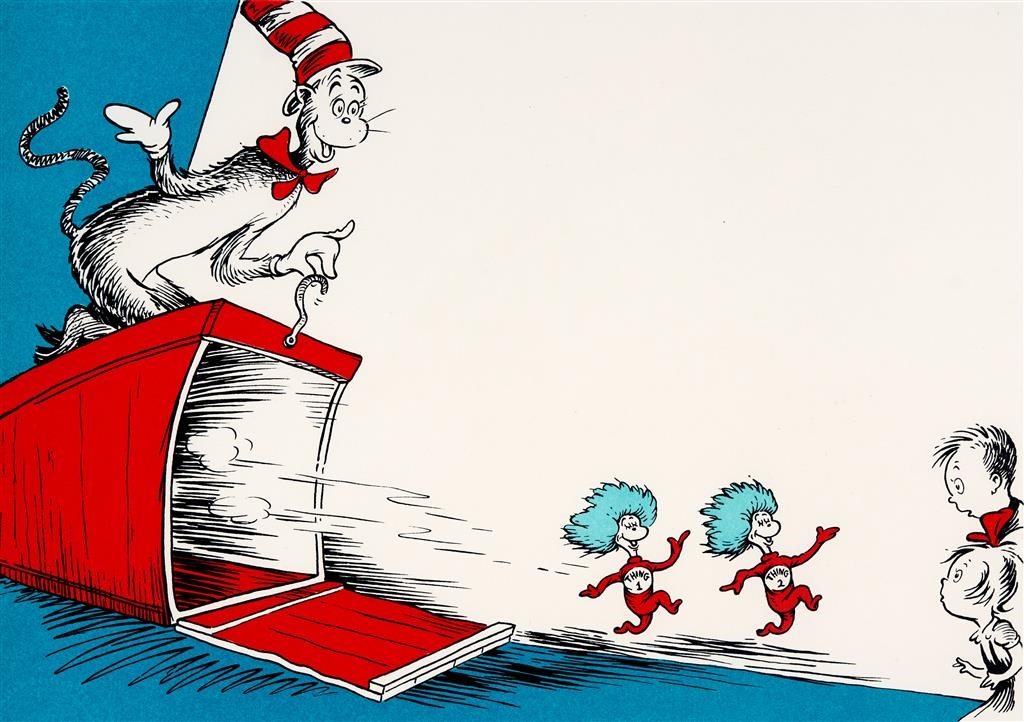 Dr. Seuss | Thing One & Thing Two | MutualArt