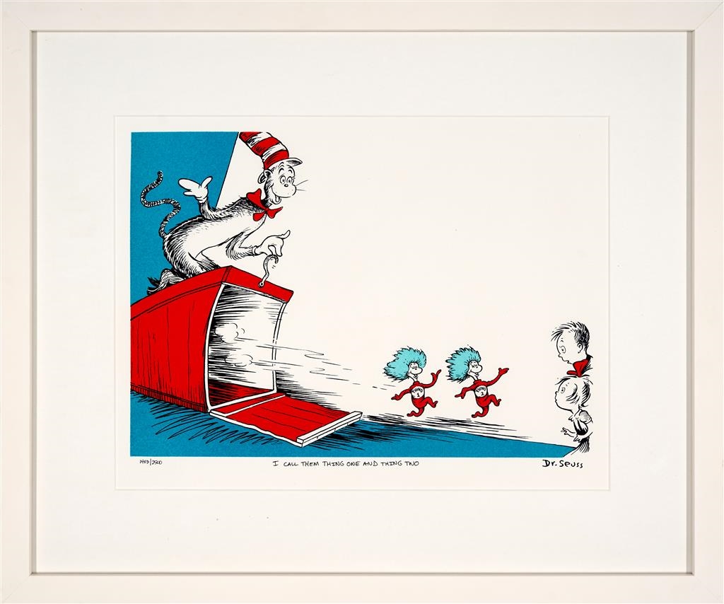 Dr. Seuss | Thing One & Thing Two | MutualArt