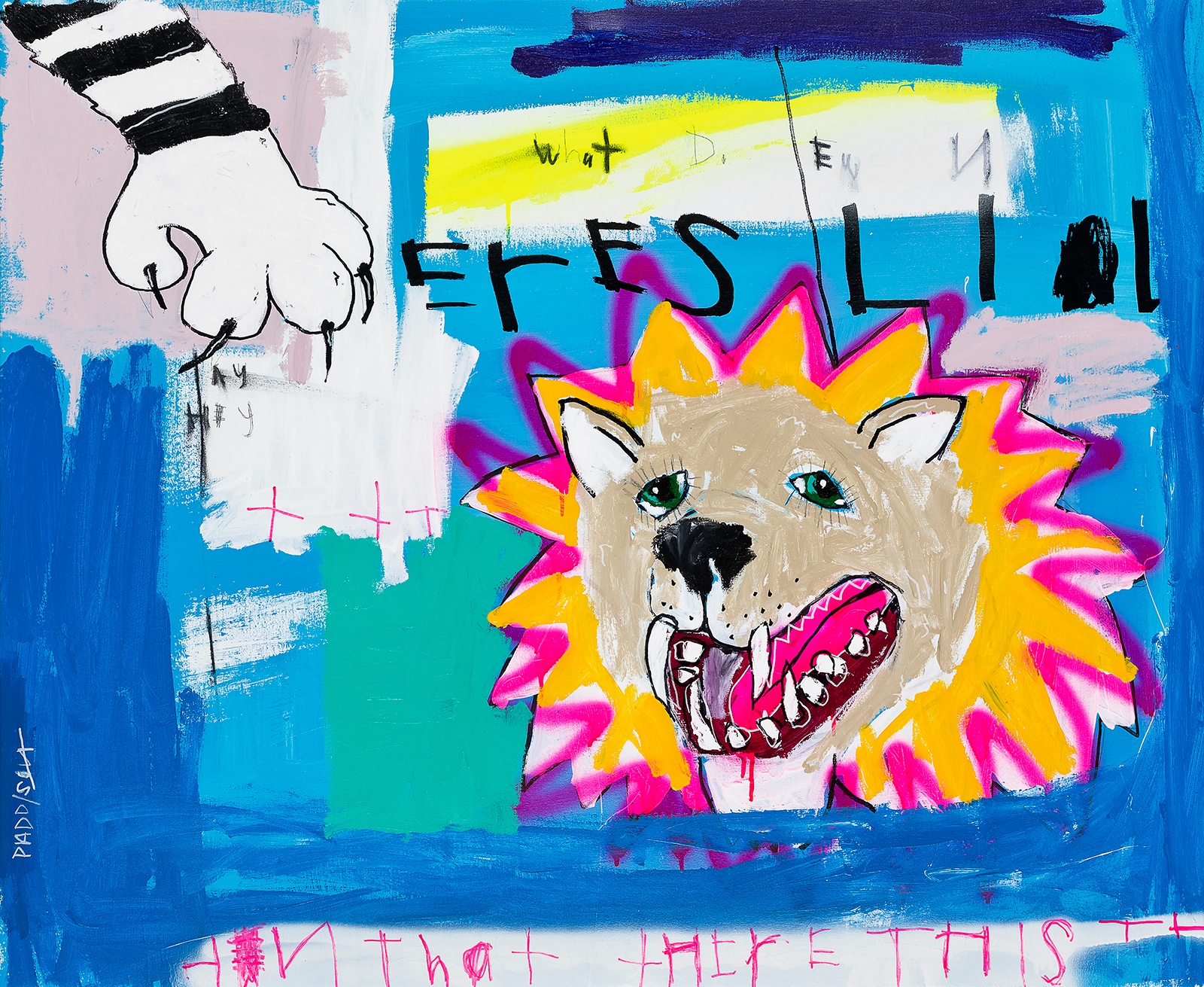 Nathan Paddison | Here's Lion (2021) | MutualArt