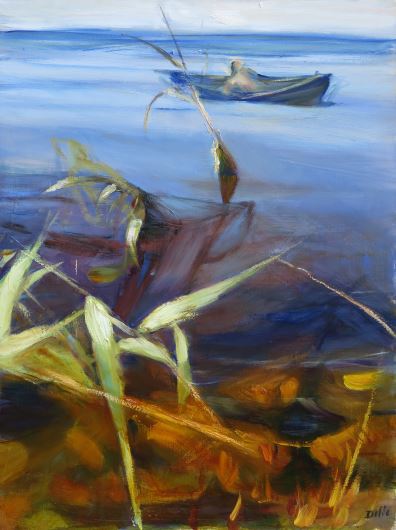 Biruta Delle | Kreisais Daugavas krasts | MutualArt