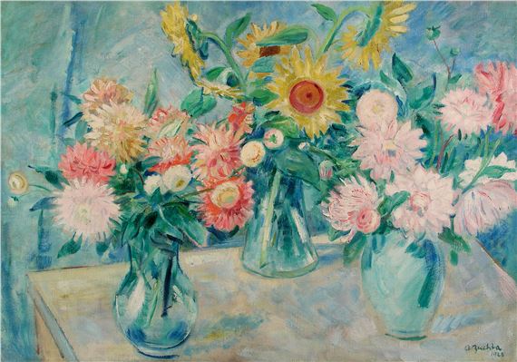 Alfred Buchta | Drei Vasen (1928) | MutualArt