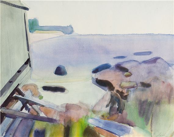 Franz Lerch | Fishing lodge in Rockport | MutualArt