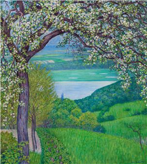 Wilhelm List | Abendröte am See | MutualArt