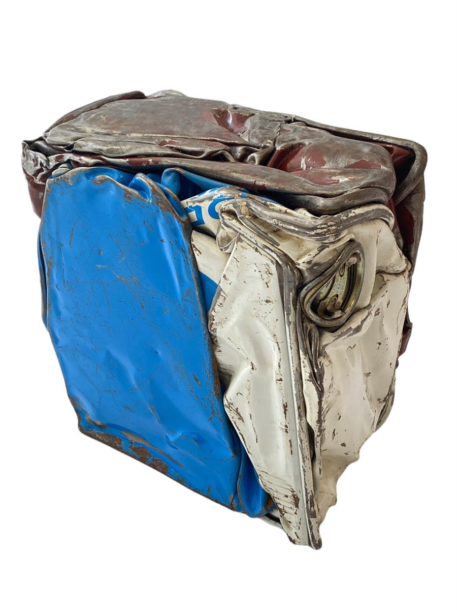 César Baldaccini | Compression bleu blanc rouge (Circa 1970) | MutualArt