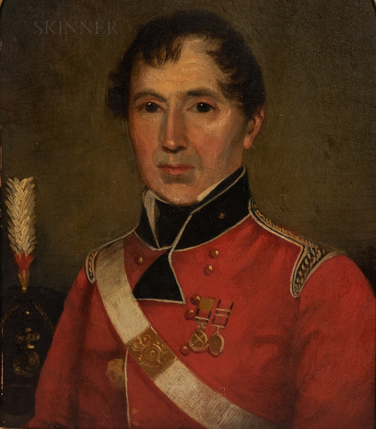 British School, 19th Century | Portrait of an Officer | MutualArt