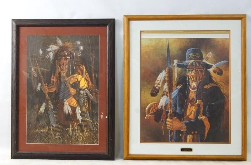 Michael Gentry | Indian Scout and Indian Warrior | MutualArt