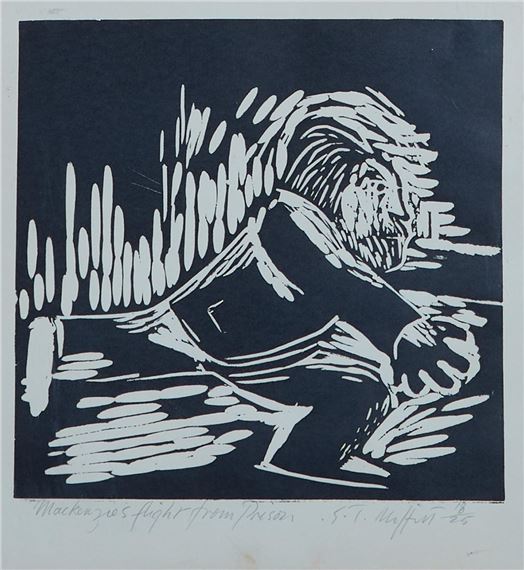 Trevor Moffitt | Mackenzie's Flight from Prison | MutualArt