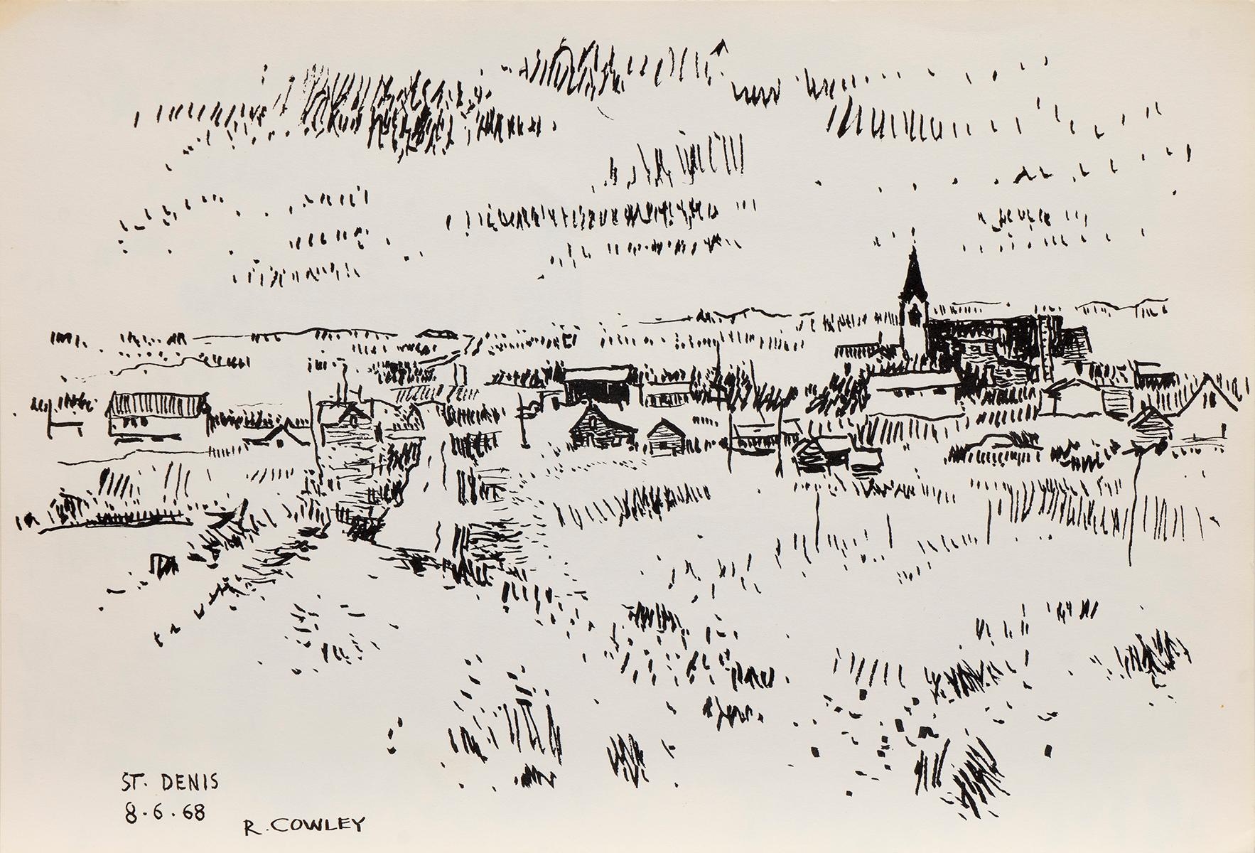 Reta Cowley | Pages From A Summer Sketchbook (1968) | MutualArt