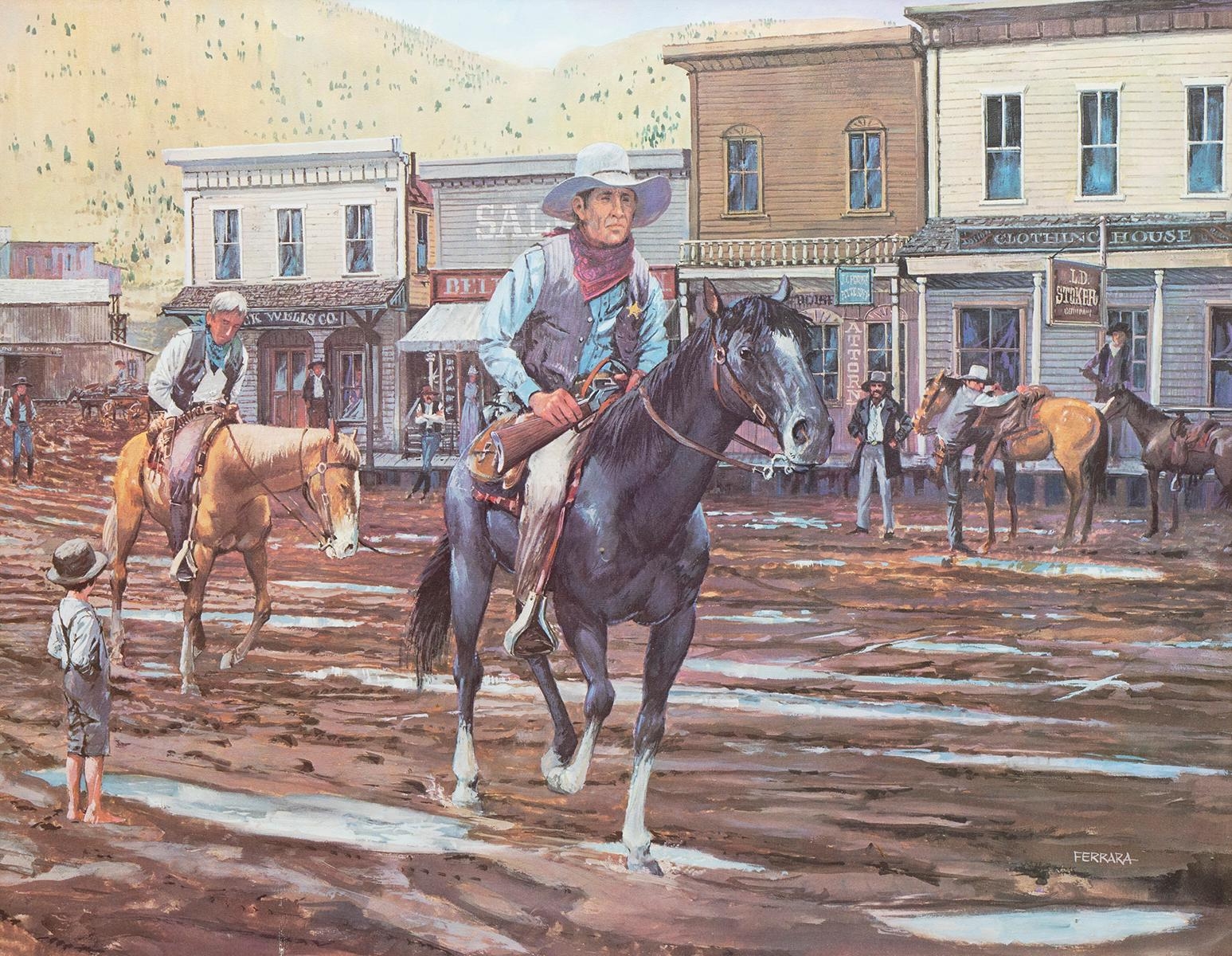 Joe Ferrara | Untitled - Sheriff | MutualArt