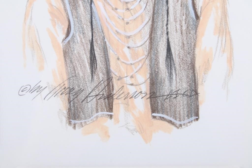 Troy Anderson | Native man with ceremonial garments with a vest and ...