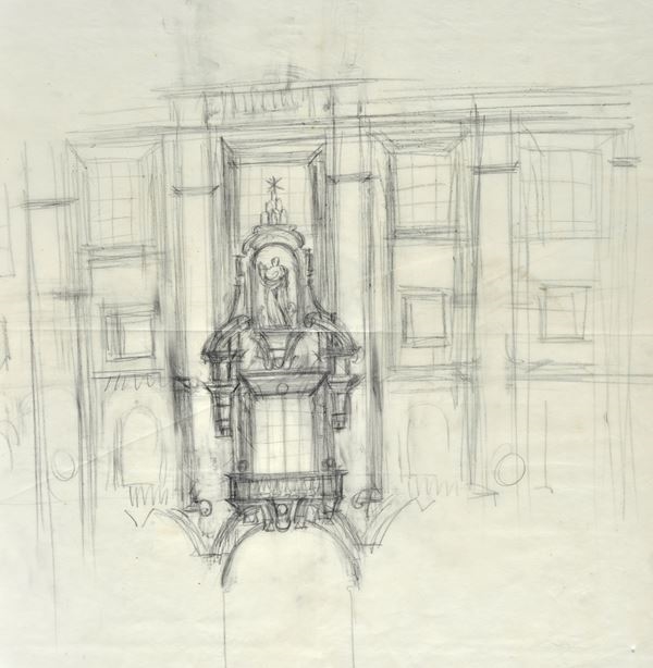 Armando Brasini | Pair of drawings | MutualArt