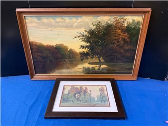 Alfred Hartley | 20 Artworks at Auction | MutualArt