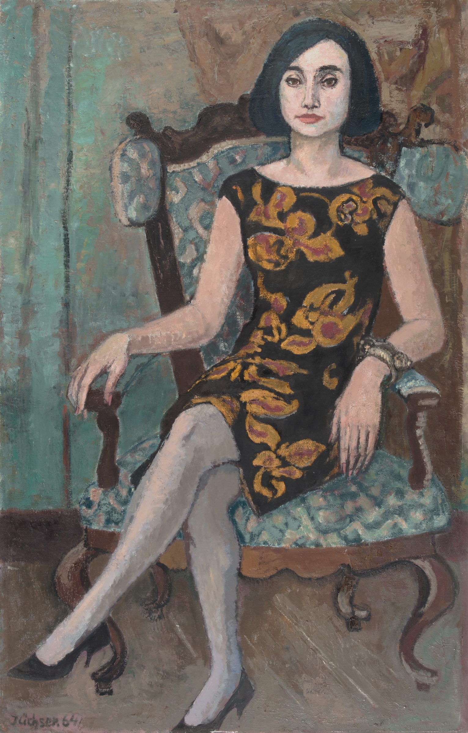 Hans Jüchser | Bildnis Helga Jüchser (1964 - 1967) | MutualArt