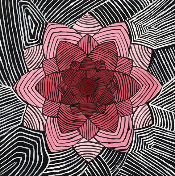 Emma Reyes | Flor (1992) | MutualArt