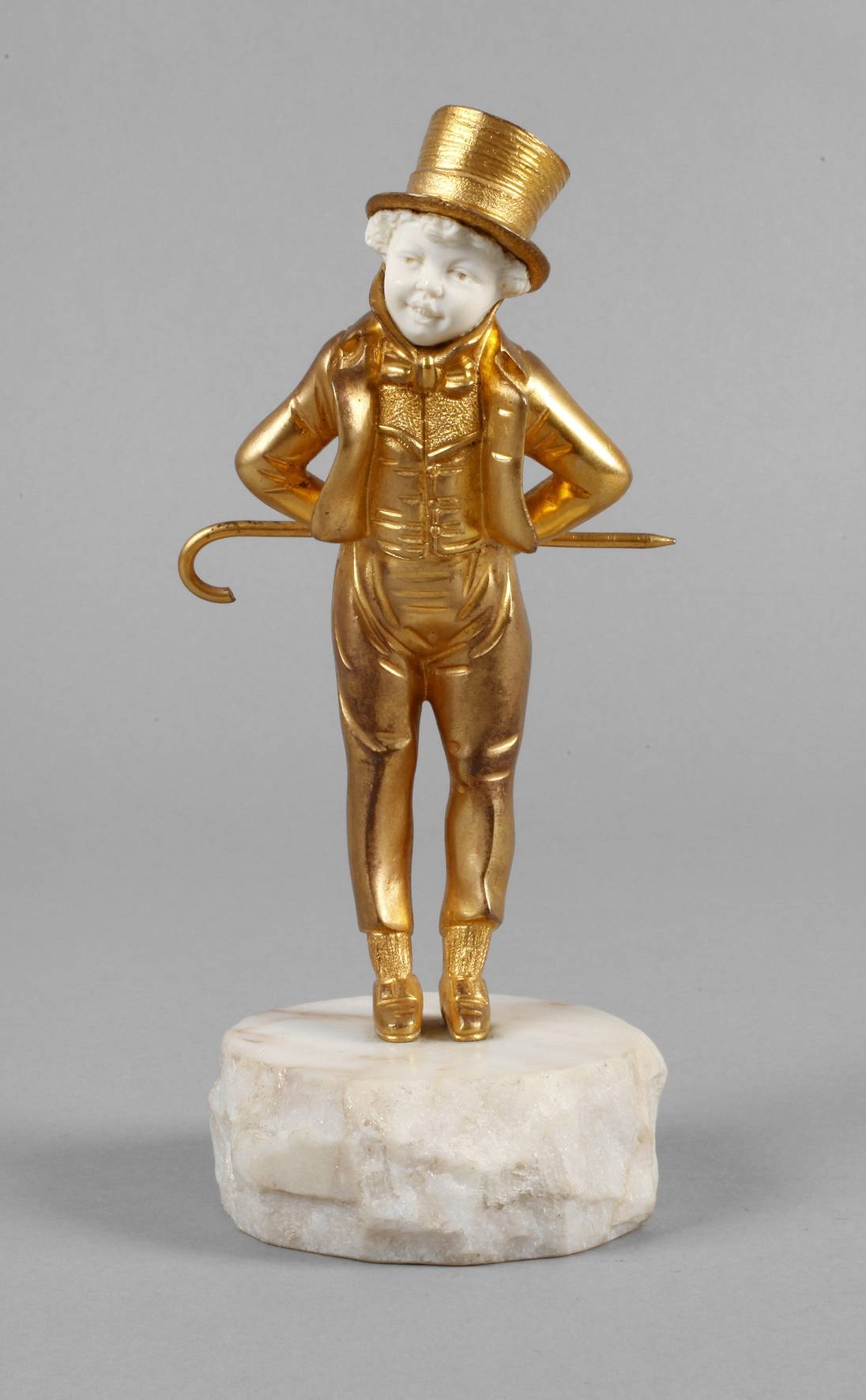 Georges Omerth | Knabe mit Spazierstock | MutualArt