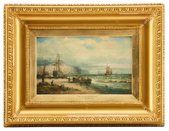 William Anslow Thornbery | On the South Devon coast | MutualArt