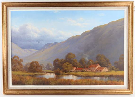 Olga Garner-Morris | pair of Australian landscapes | MutualArt