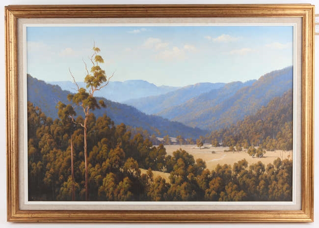 Olga Garner-Morris | pair of Australian landscapes | MutualArt