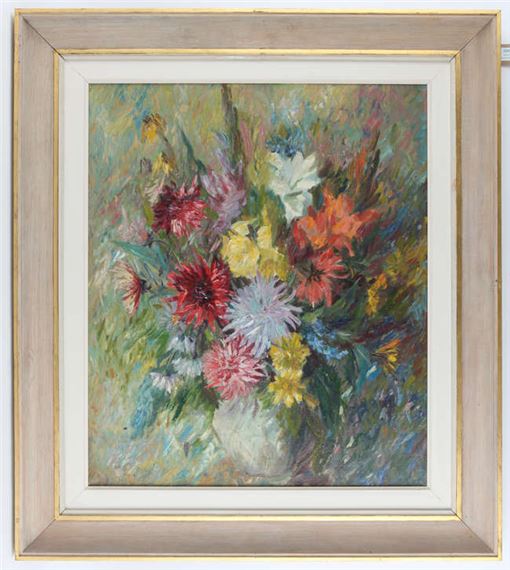 Florence Tryhorn | Still Life of Chrysanthemums | MutualArt