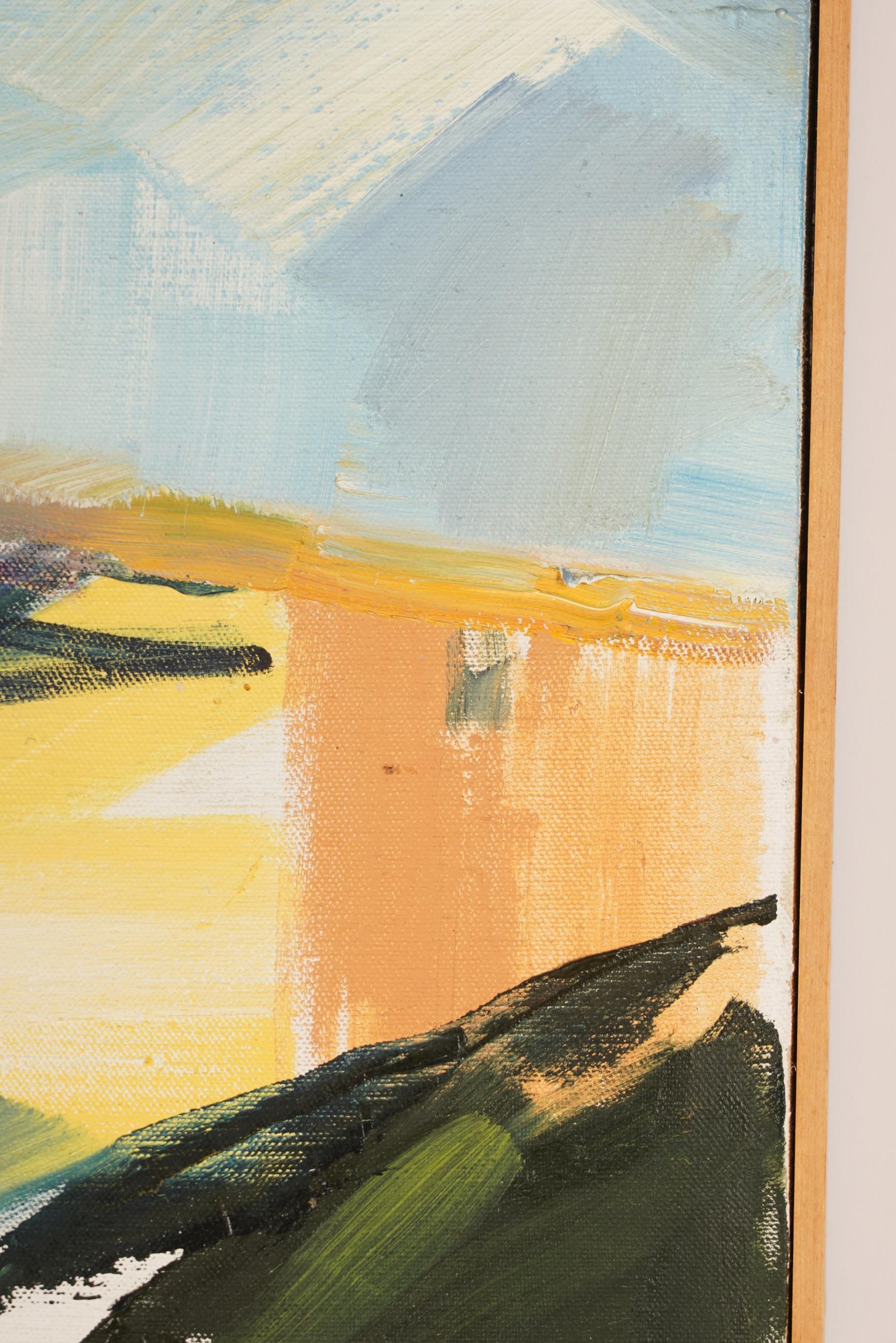 ROBERT DANIELS | ABSTRACT LANDSCAPE (1988) | MutualArt