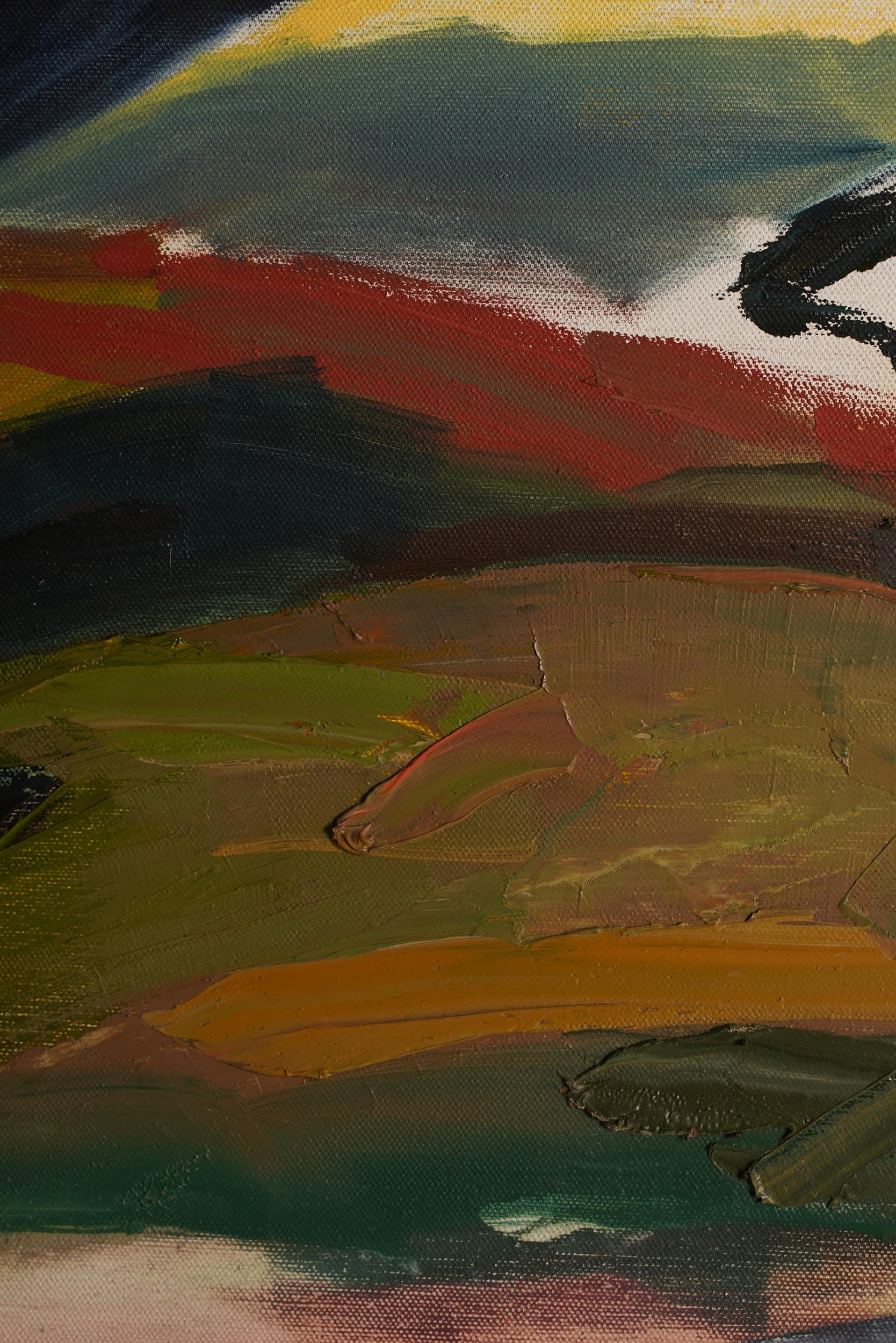 ROBERT DANIELS | ABSTRACT LANDSCAPE (1988) | MutualArt