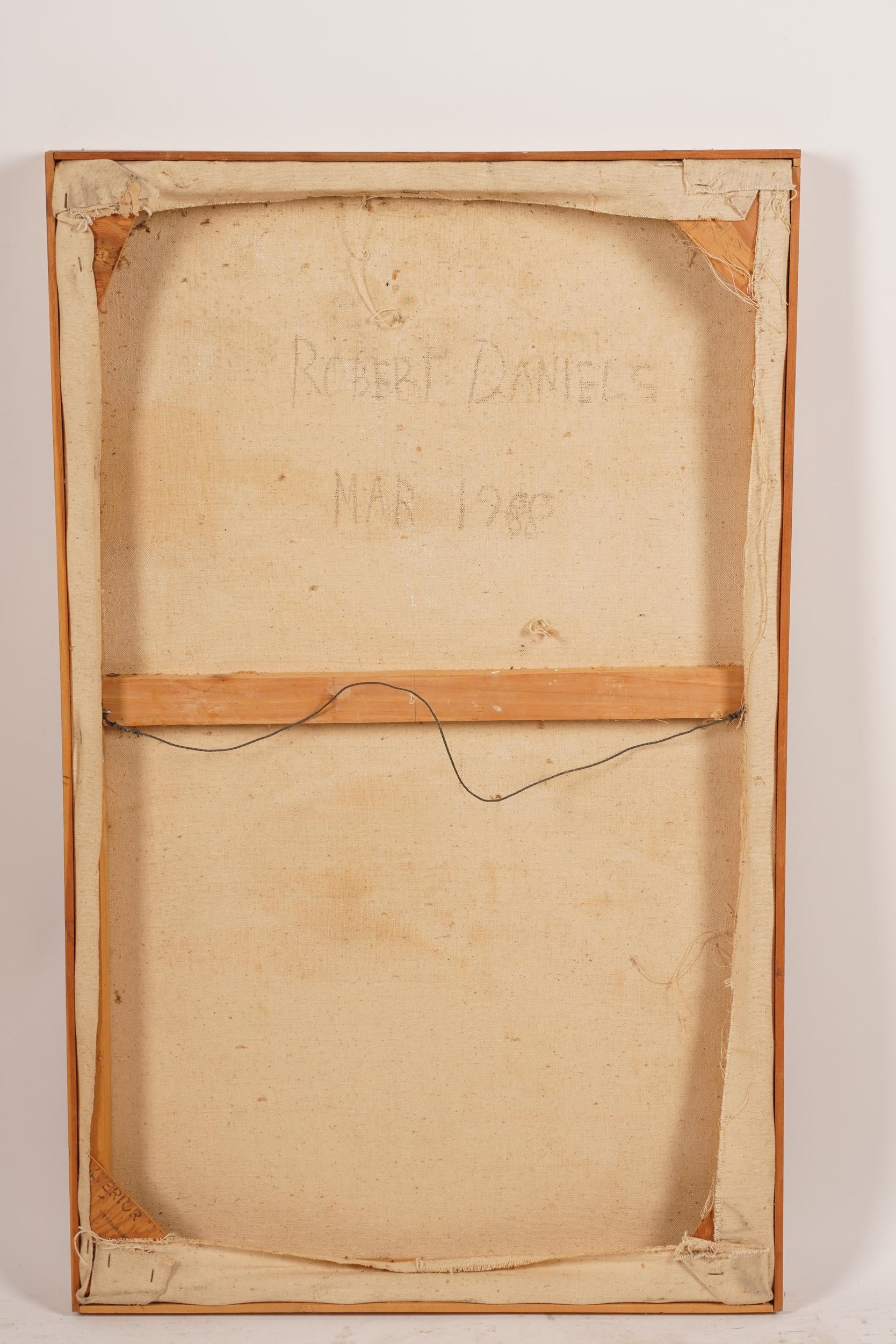 ROBERT DANIELS | ABSTRACT LANDSCAPE (1988) | MutualArt