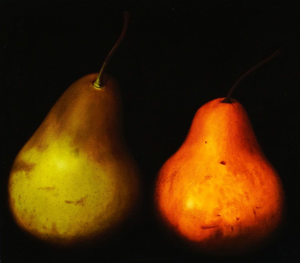 Malcolm Rains | STILL LIFE WITH SEVEN PEARS AND ORANGE SLICES (1996 ...