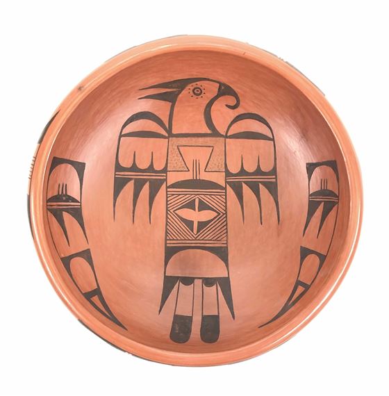 Sadie Adams | SADIE ADAMS HOPI POTTERY BOWL | MutualArt