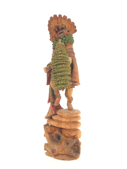 Ed Tewanema | ED TEWANEMA HOPI MORNING SINGER KACHINA (1992) | MutualArt