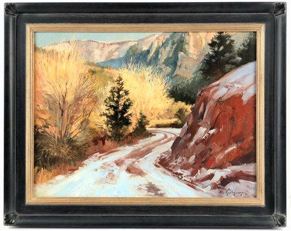 Roy Andersen | Ahead of the Storm, Native Americans on horseback (1986 ...