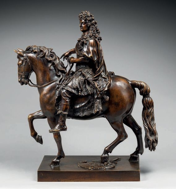 François Girardon | Louis XIV à cheval | MutualArt