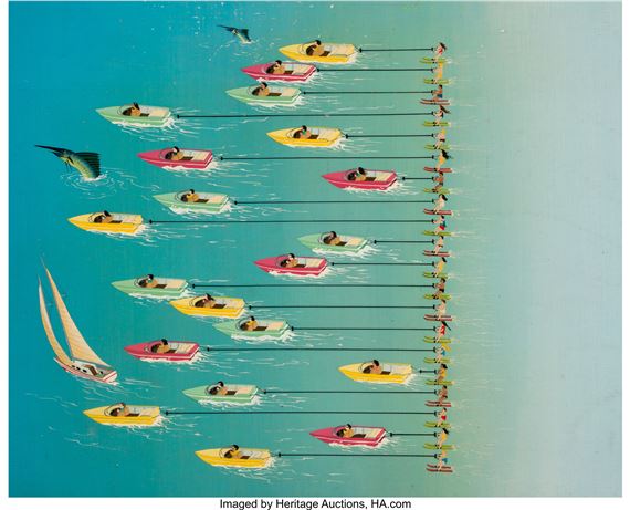 Robert LoGrippo | Group of Five Works | MutualArt