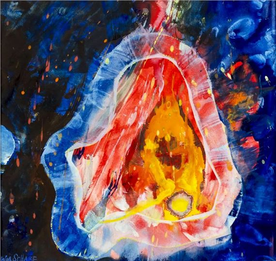 William Scharf | The Mirror Moves on (1963) | MutualArt