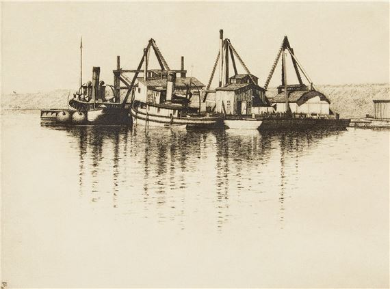 Frederick B. Taylor | Tug Boats (1938) | MutualArt