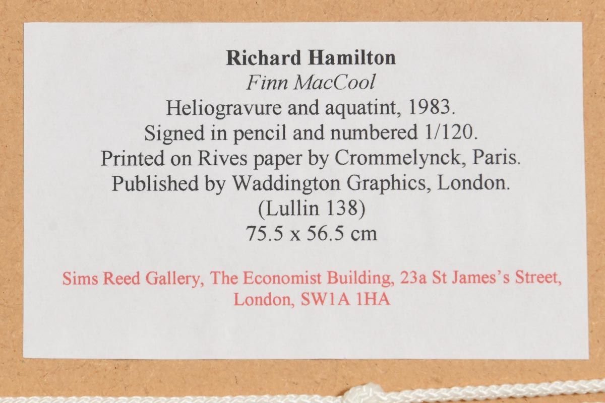 Richard Hamilton | Finn McCool | MutualArt