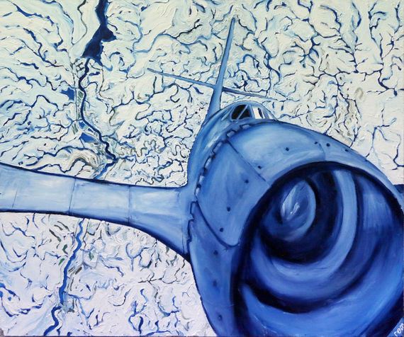 Roger Morris | Fly Korean, 40 000 feet out of Kirribillie | MutualArt