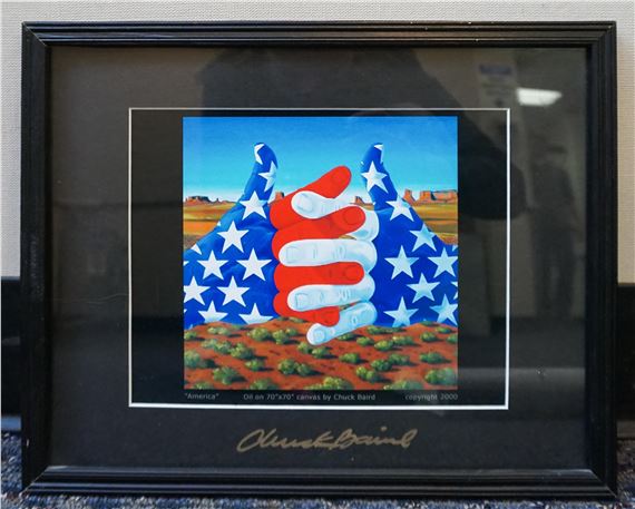 Chuck Baird | America' | MutualArt