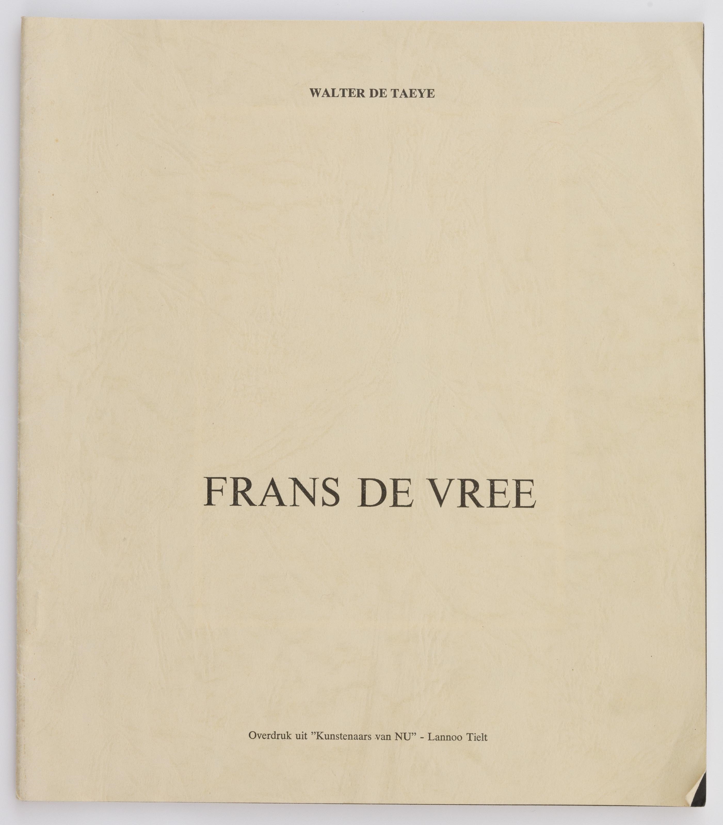 Frans de Vree | Blessing paupe | MutualArt