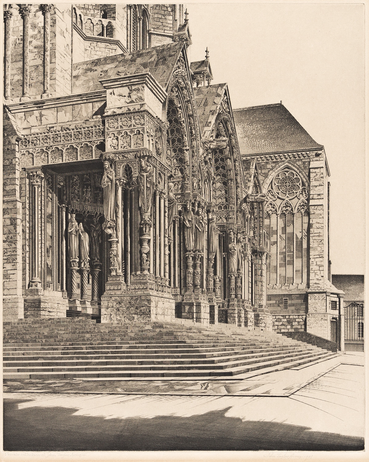John Taylor Arms | Gothic Glory, Sens Cathedral (1929) | MutualArt