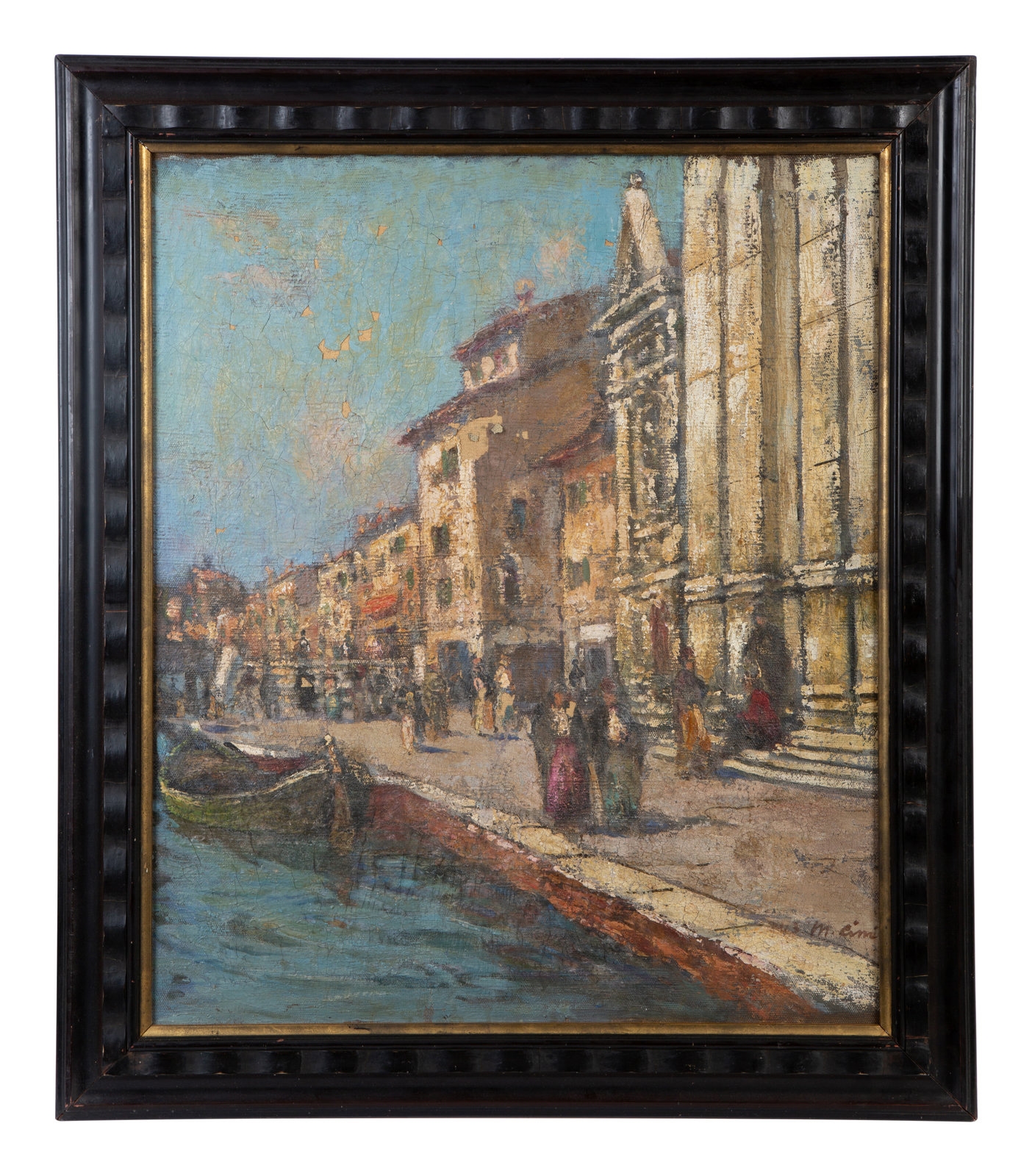 M. Cini | Two Works: Venetian Scenes | MutualArt