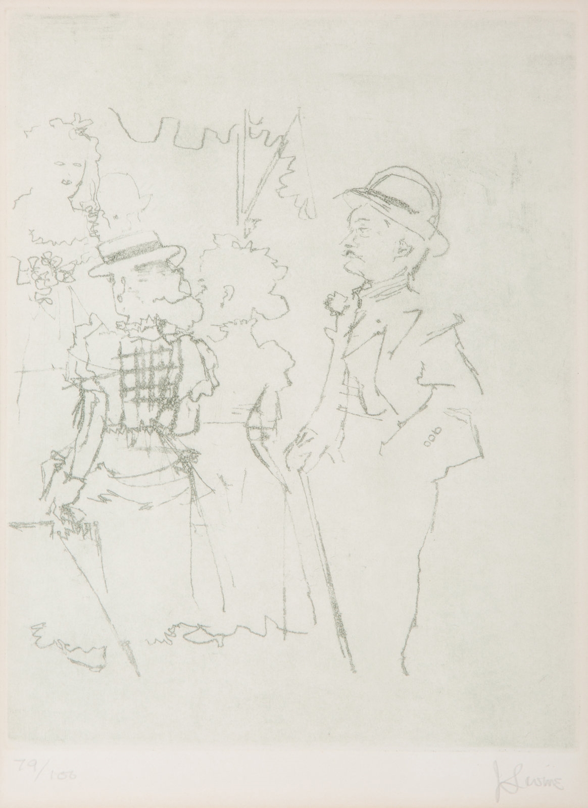 Jack Levine | Mayor Daley's Gesture (1969) | MutualArt