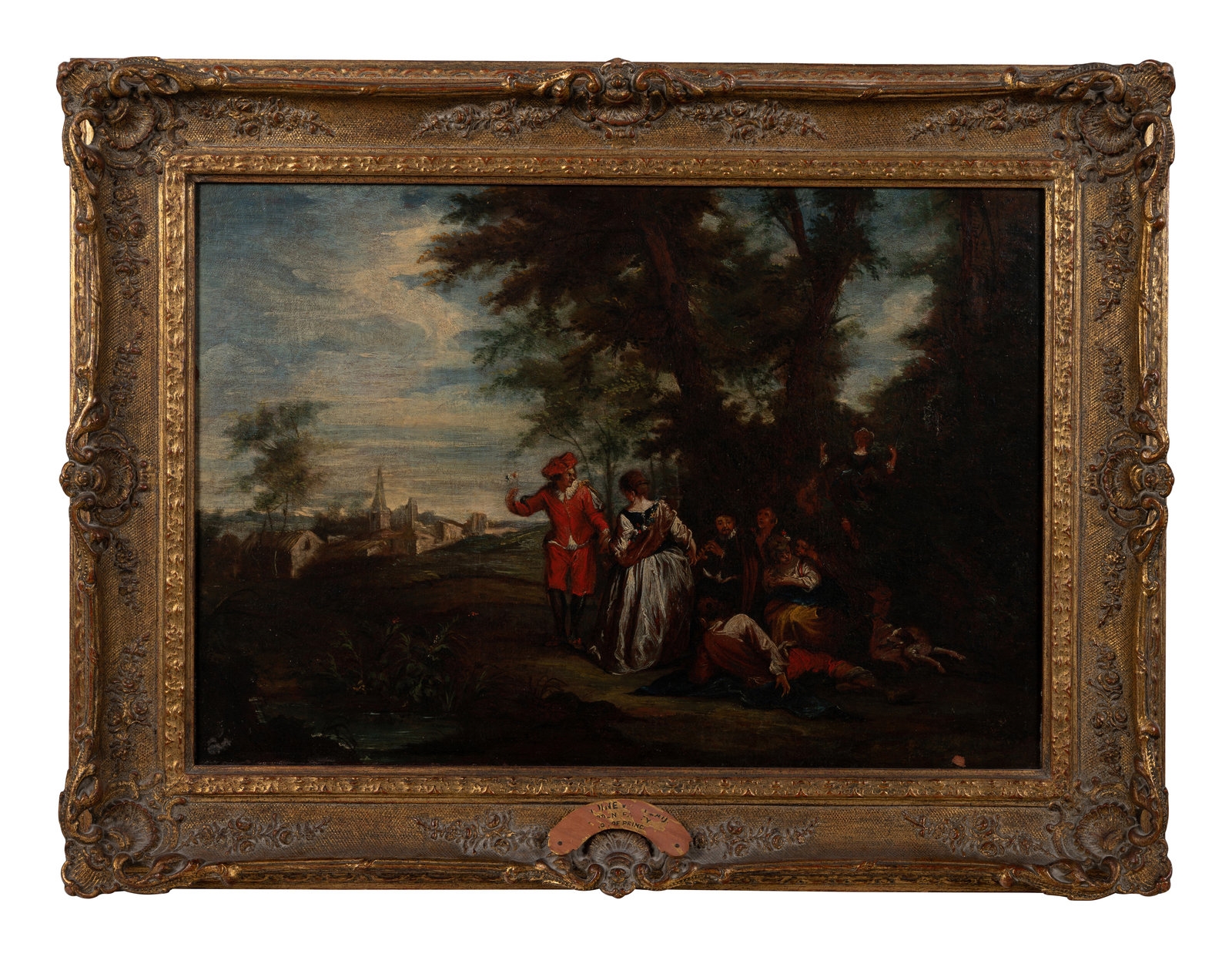 Jean-Antoine Watteau | Landscape with Figures | MutualArt