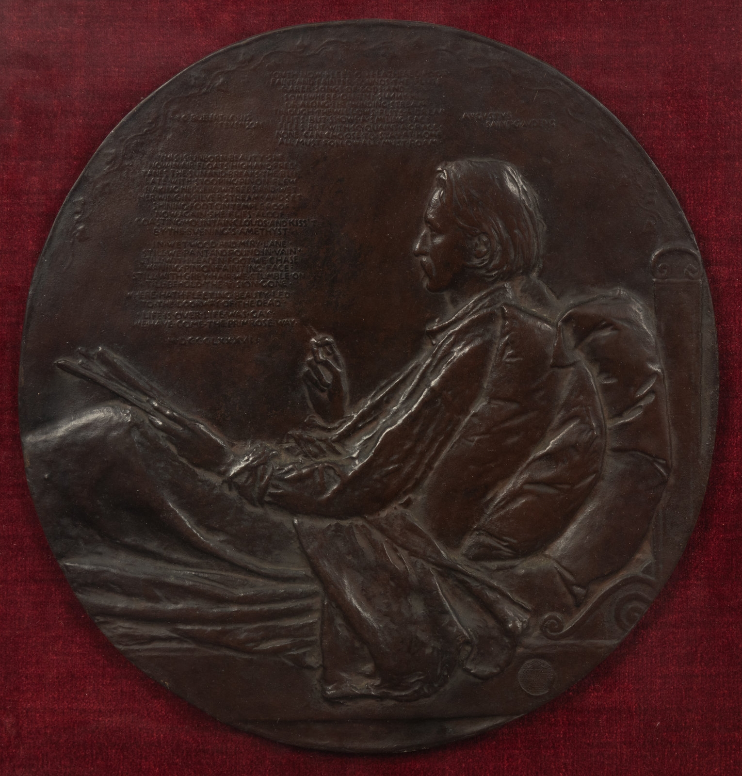 Augustus Saint-Gaudens | Portrait of Robert Louis Stevenson | MutualArt