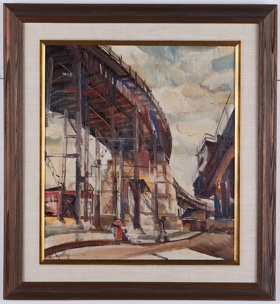 Zoltan Sepeshy | Below the Bridge | MutualArt