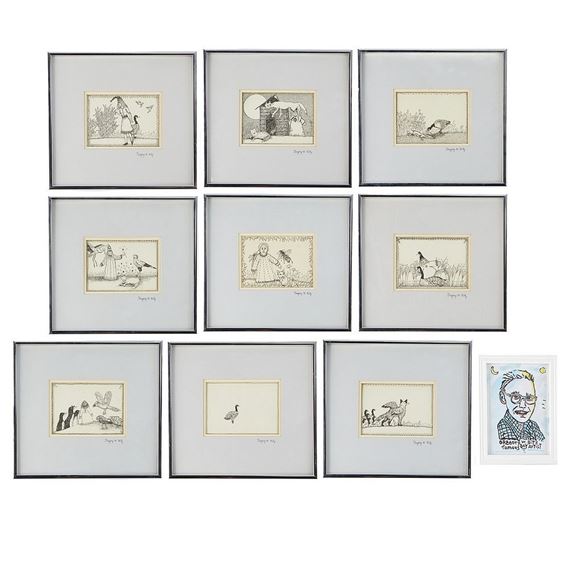 Gregory W. Bitz | The Witch and the Wolf (1975) | MutualArt